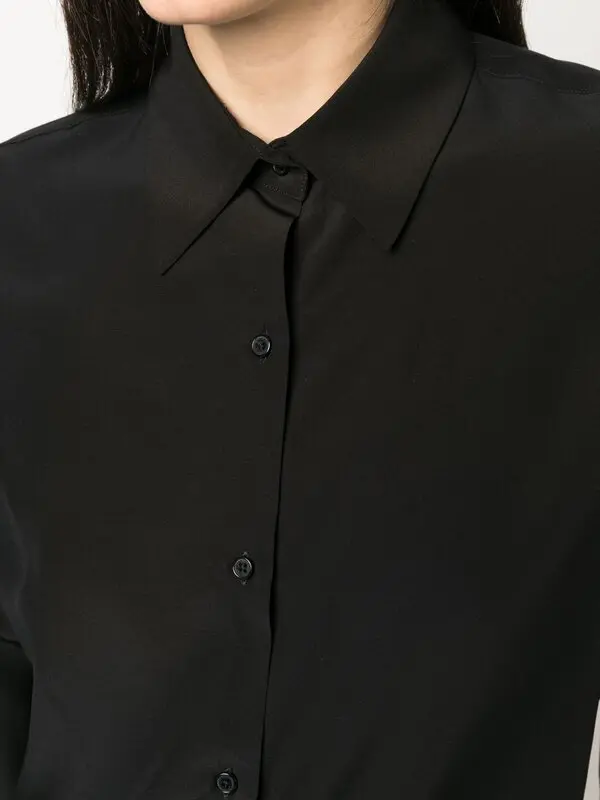 NILI LOTAN Silk Long-sleeved Shirt