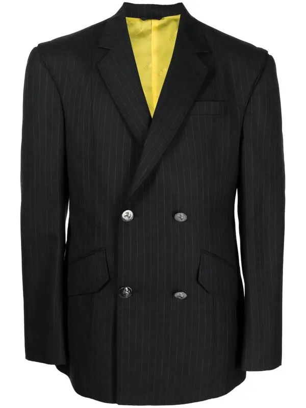 FERRARI Double-breasted Virgin-wool Blazer