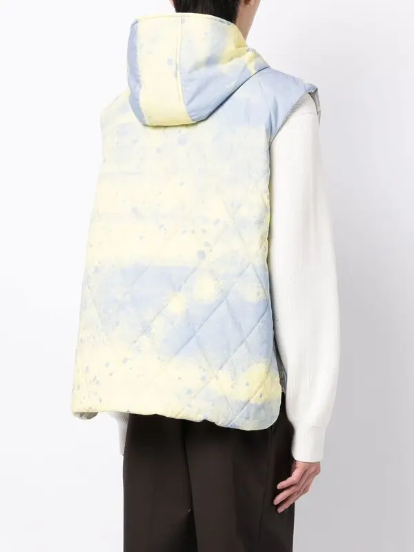 OAMC Abstract-print Hooded Gilet