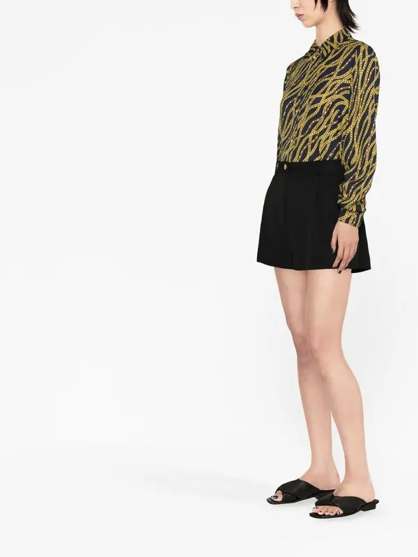Michael Kors Graphic-print Long-sleeve Shirt