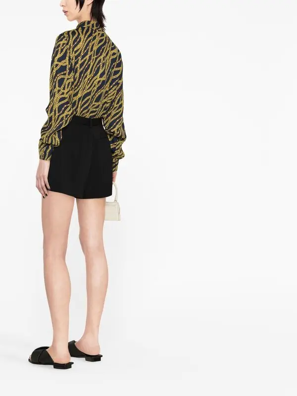Michael Kors Graphic-print Long-sleeve Shirt