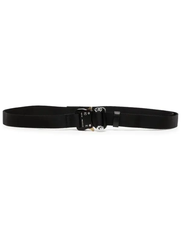 1017 Alyx 9sm Logo-Detail Belt In Black - 10% Off | Editorialist