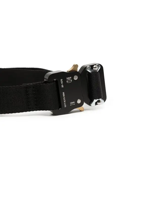 1017 Alyx 9sm Logo-Detail Belt In Black - 10% Off | Editorialist