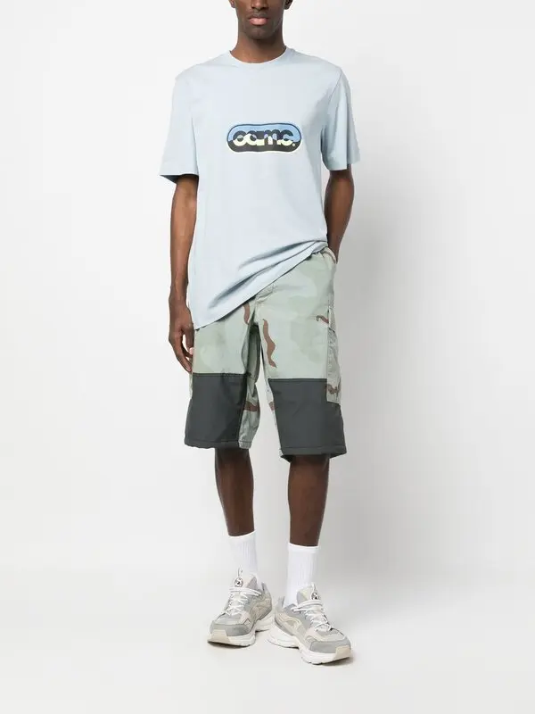 OAMC Logo-print T-shirt - Blue