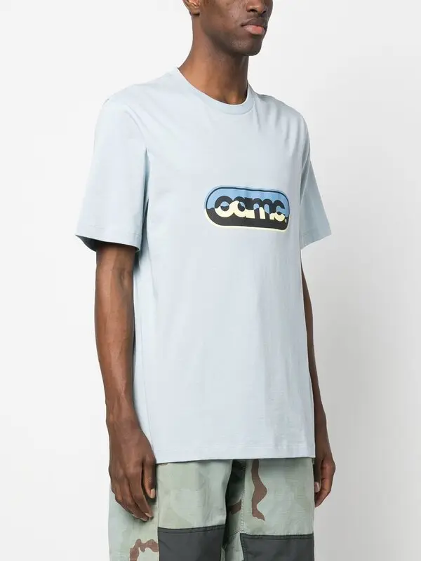OAMC Logo-print T-shirt - Blue