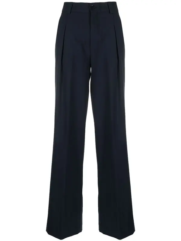 Closed Brooks Wide-leg Trousers - Blue