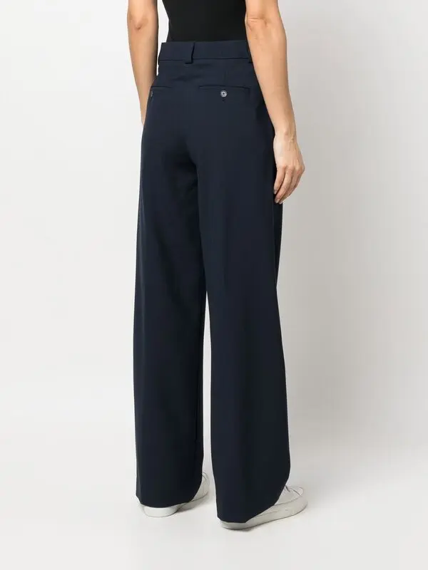 Closed Brooks Wide-leg Trousers - Blue