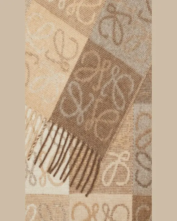 Loewe Anagram Logo Cashmere-blend Scarf