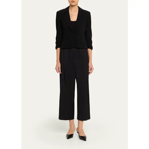 Cinq À Sept Khloe Petite Cropped Blazer - Black