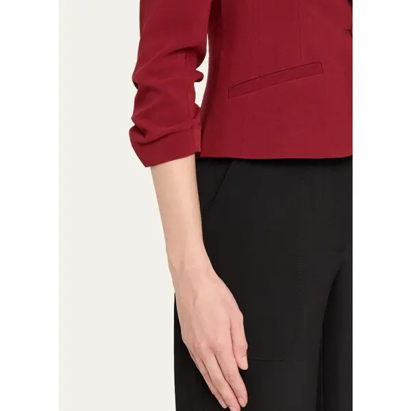 Cinq À Sept Khloe Petite Cropped Blazer - Black