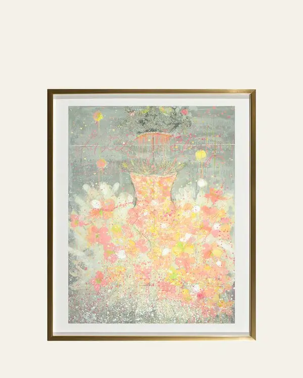 RFA FINE ART Champagne Rose" Giclee Lenore Gimpert - Multi