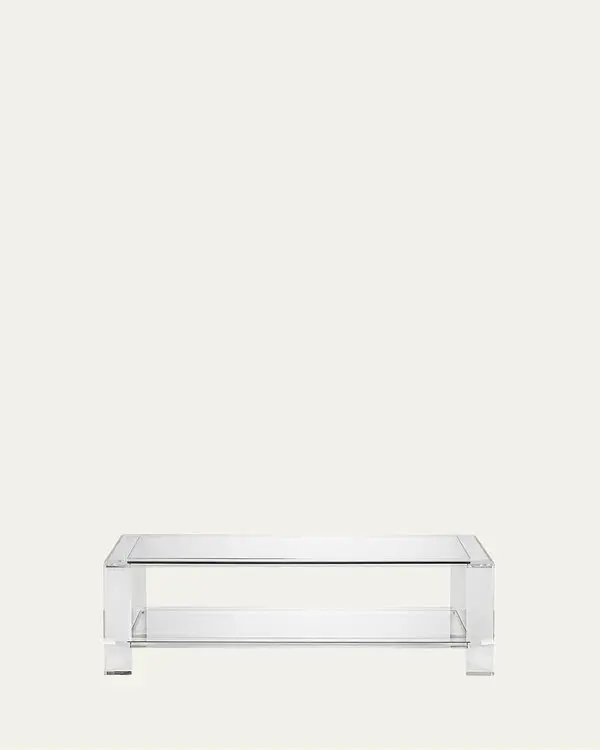 INTERLUDE HOME Surrey Acrylic Cocktail Table
