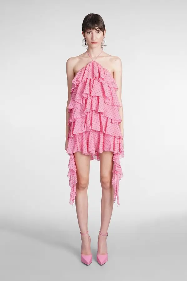 white christmas dresses Blumarine Y2K Sequin Silk Midi Dress – Sweet Disorder Vintage main image 1