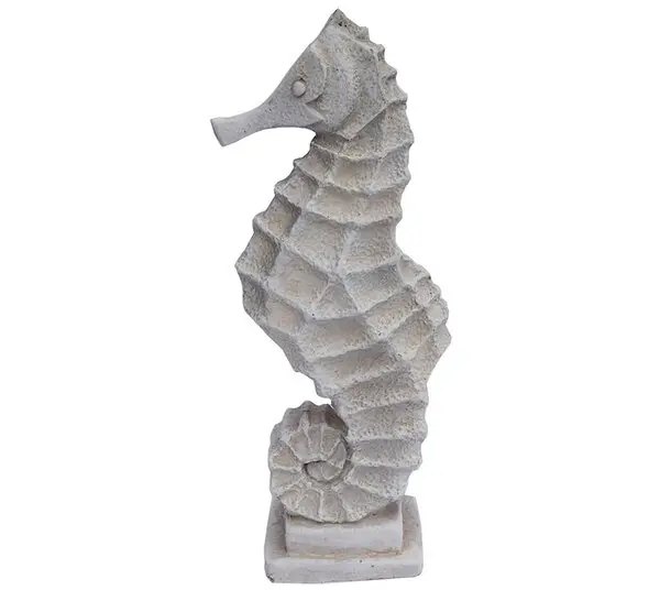 SANTA'S WORKSHOP Cold Cast Sea Horse By - One-color