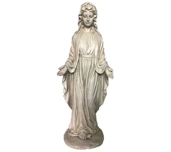SANTA'S WORKSHOP Swi 30' Cold Cast Virgin Mary - One-color