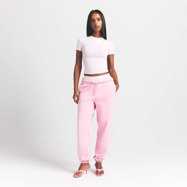 SKIMS Cotton Fleece Jogger Pants - Halite