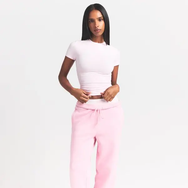 SKIMS Cotton Fleece Jogger Pants - Halite