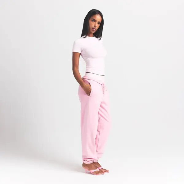 SKIMS Cotton Fleece Jogger Pants - Halite