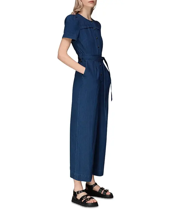 Whistles Alana Jumpsuit - Denim