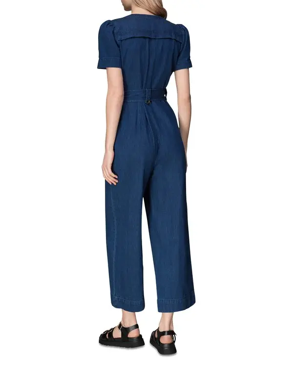 Whistles Alana Jumpsuit - Denim