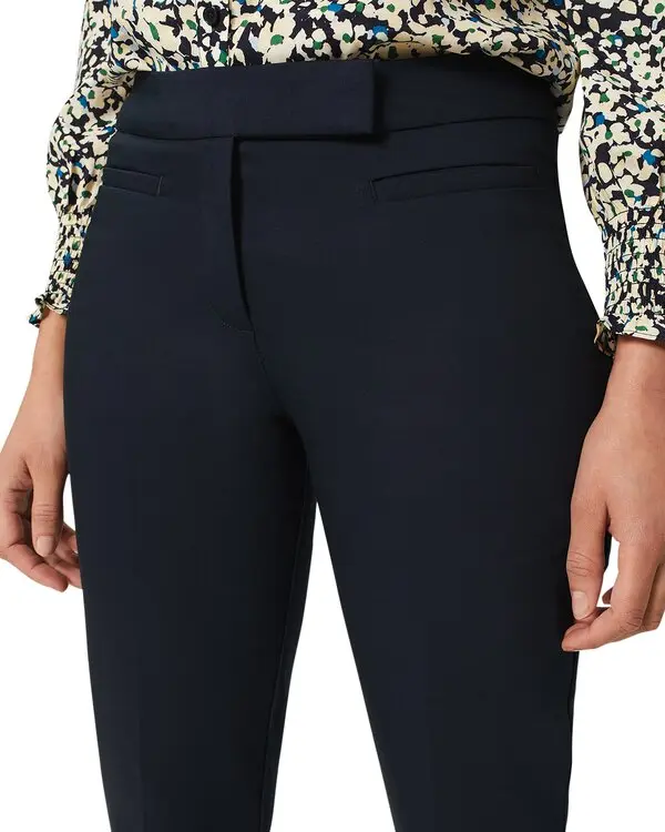 HOBBS LONDON Annie Tapered Leg Trousers - Navy