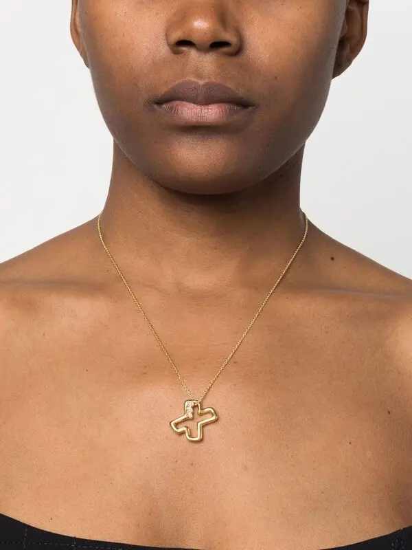 MISSOMA Pearl-embellished Initial Pendant Necklace