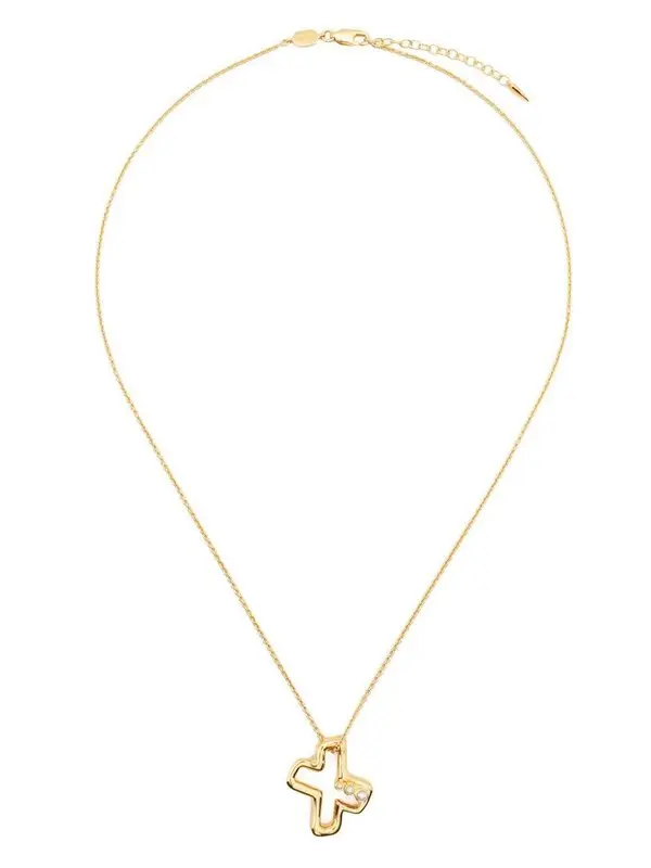 MISSOMA Pearl-embellished Initial Pendant Necklace