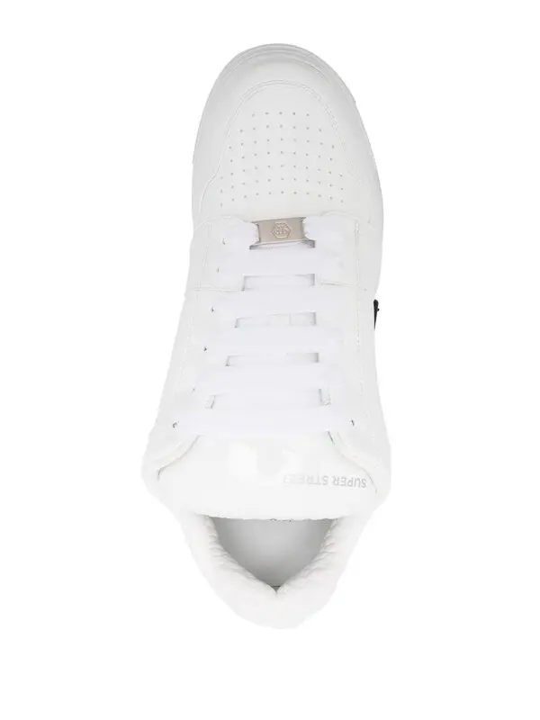 Philipp Plein Super Street Low-top Sneakers - White