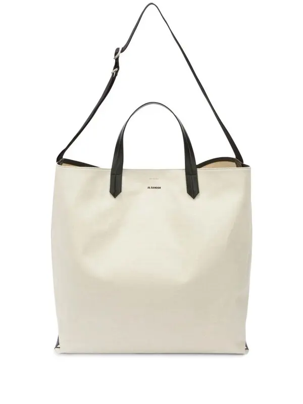 JIL SANDER Medium Tote Bag - White