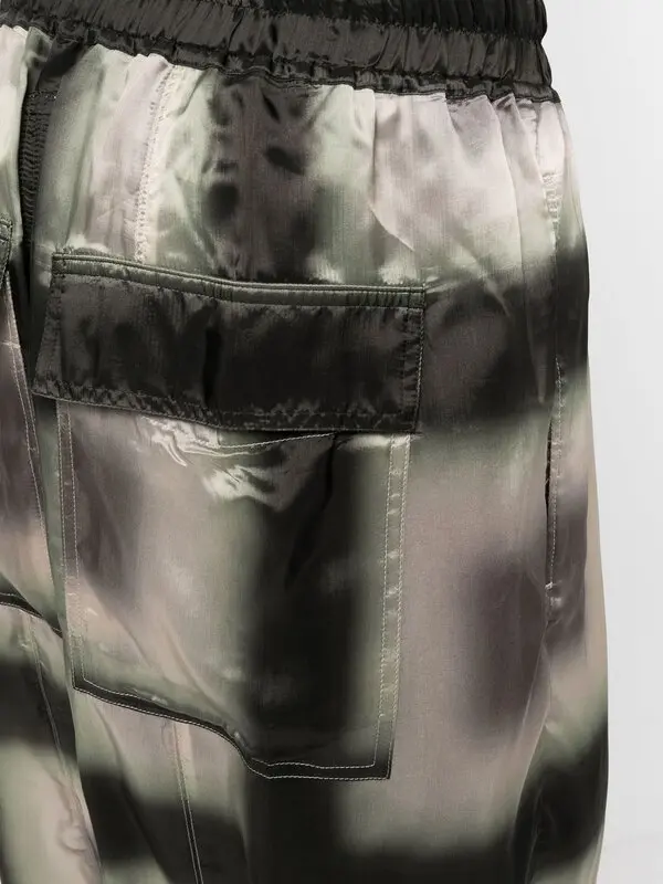 Rick Owens Plaid Knee-length Shorts