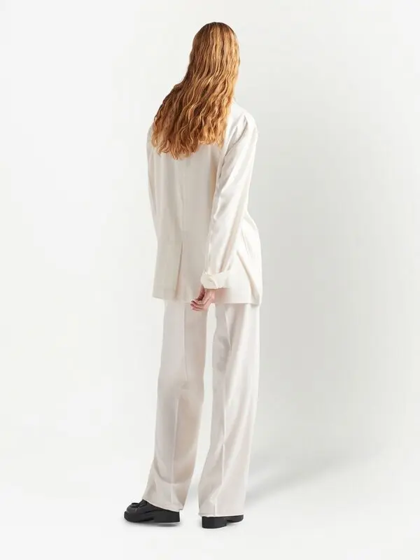 Prada Cashmere Tailored Trousers