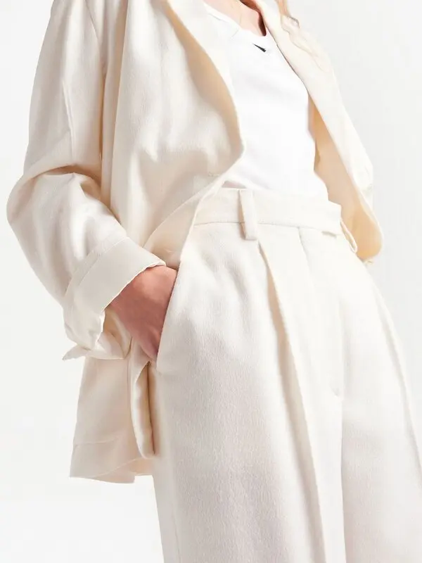 Prada Cashmere Tailored Trousers