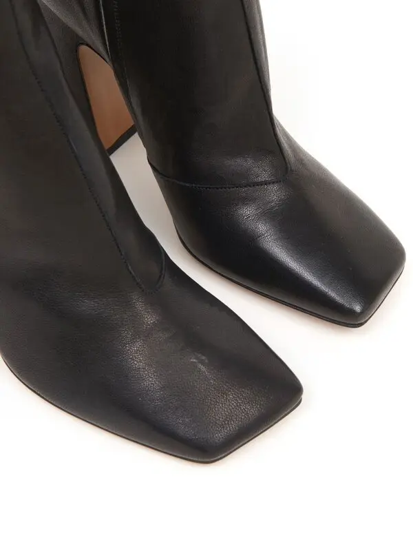 MAISON MARGIELA Décortiqué 100mm Four-stitch Boots