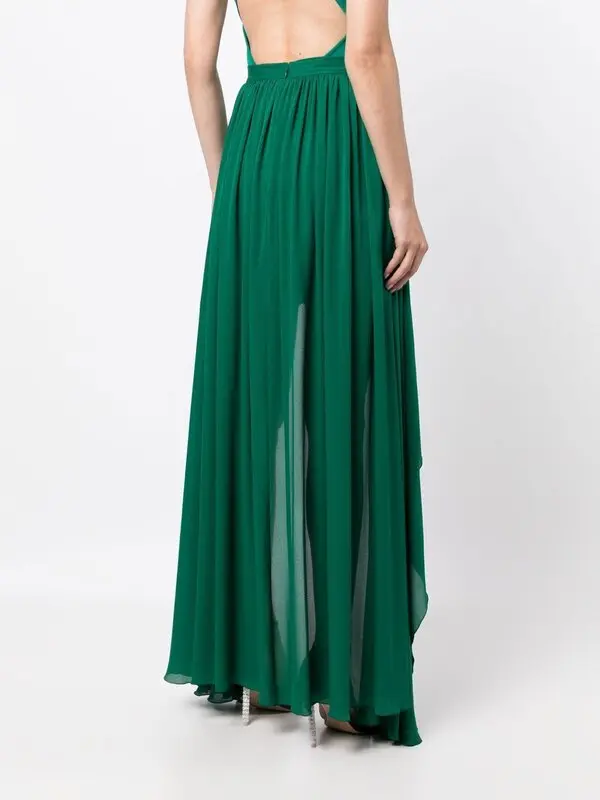Elie Saab High-low Skirt - Green