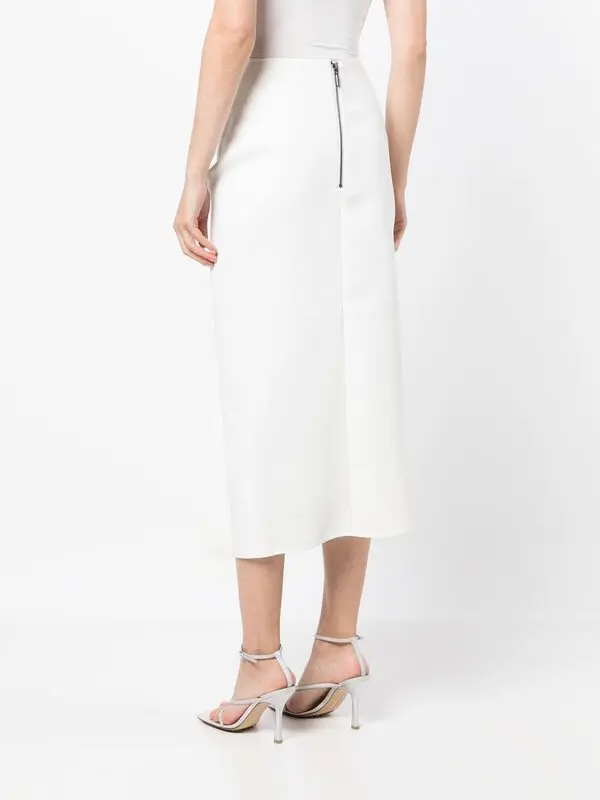 Maticevski Draped-detail Midi Skirt