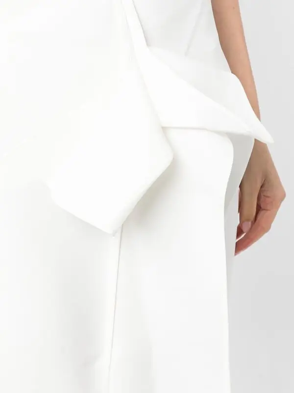 Maticevski Draped-detail Midi Skirt