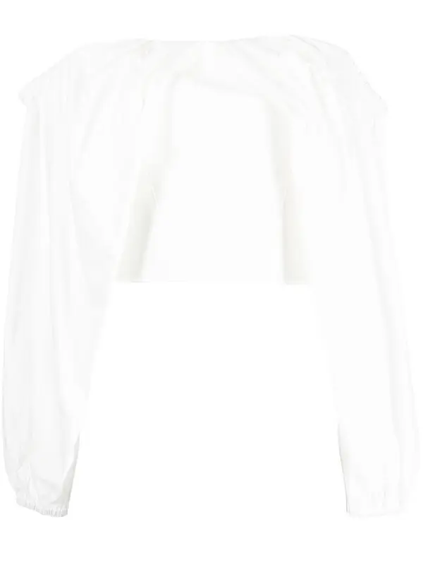 Maticevski Off-shoulder Corset Top