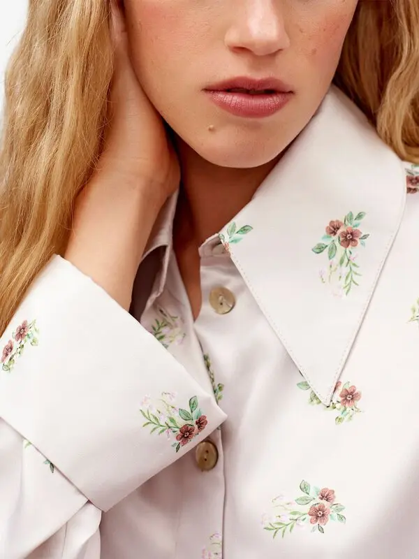 Sleeper Blossom-print Shirt