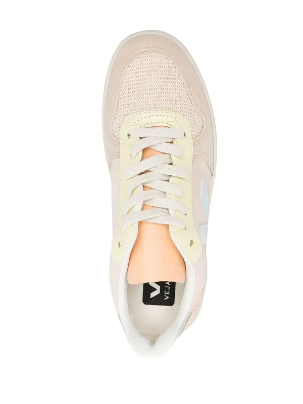 VEJA V-10 Suede Sneakers - Neutrals