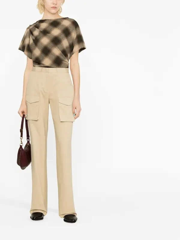 Ermanno Scervino High-waisted Cargo Trousers
