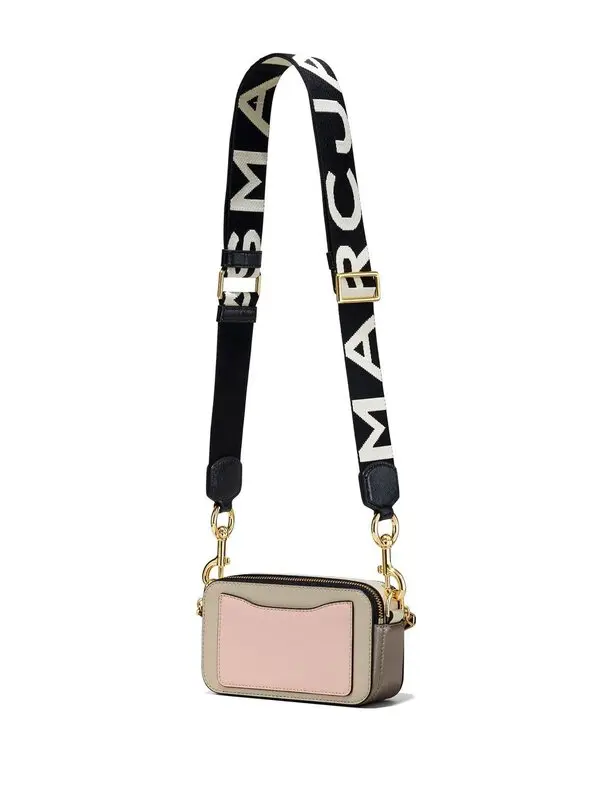Marc Jacobs Snapshot Logo-strap Messenger Bag - Neutrals