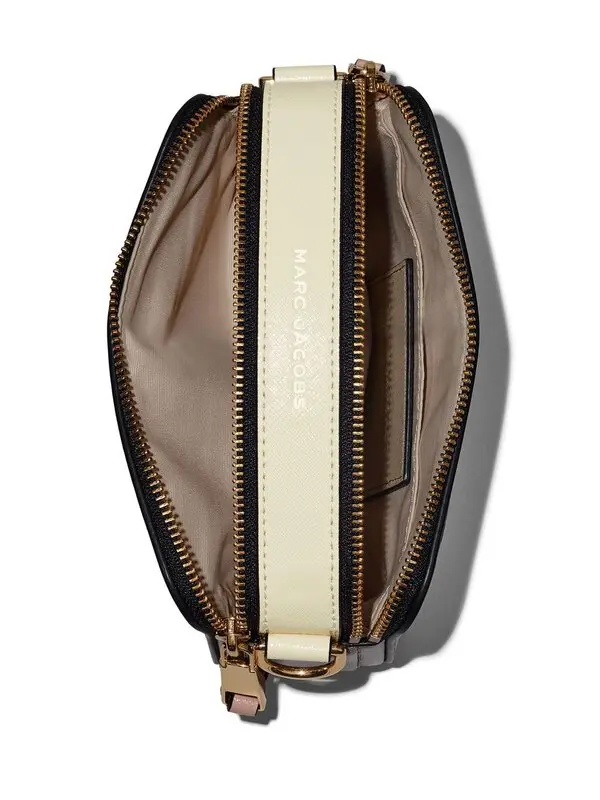 Marc Jacobs Snapshot Logo-strap Messenger Bag - Neutrals