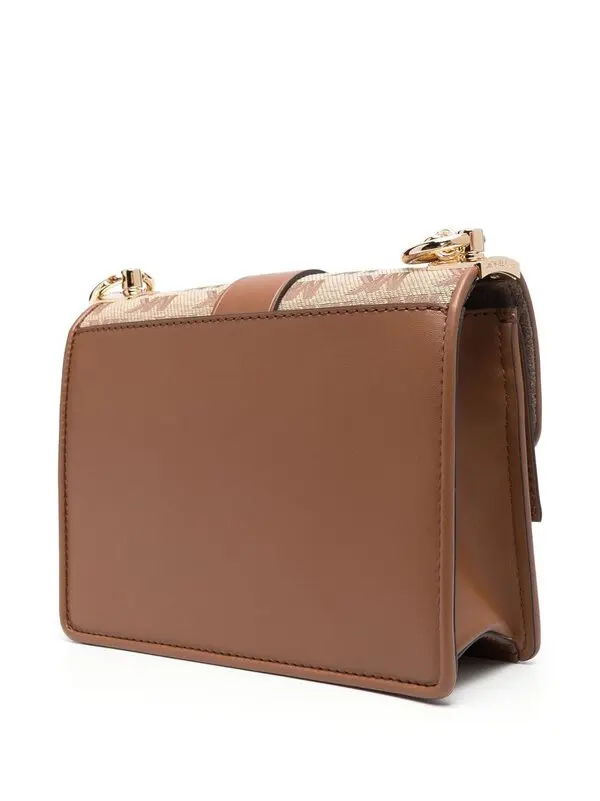 Michael Kors Logo Jacquard Crossbody Bag