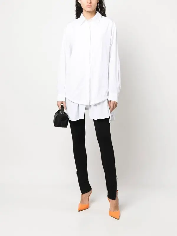 DIESEL® Extra-fabric-detail Shirt - White