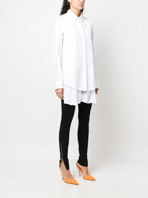 DIESEL® Extra-fabric-detail Shirt - White
