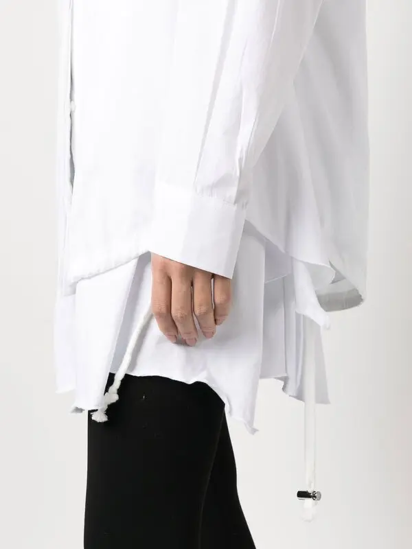 DIESEL® Extra-fabric-detail Shirt - White