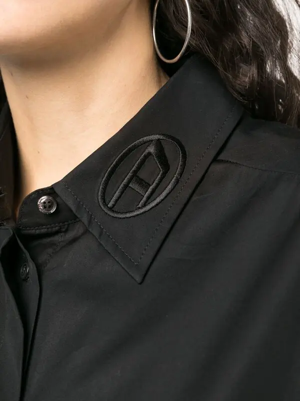DIESEL® Extra-fabric Detail Shirt - Black