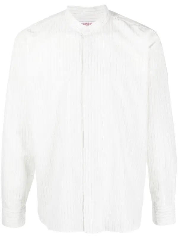 Orlebar Brown Collarless Button-front Shirt