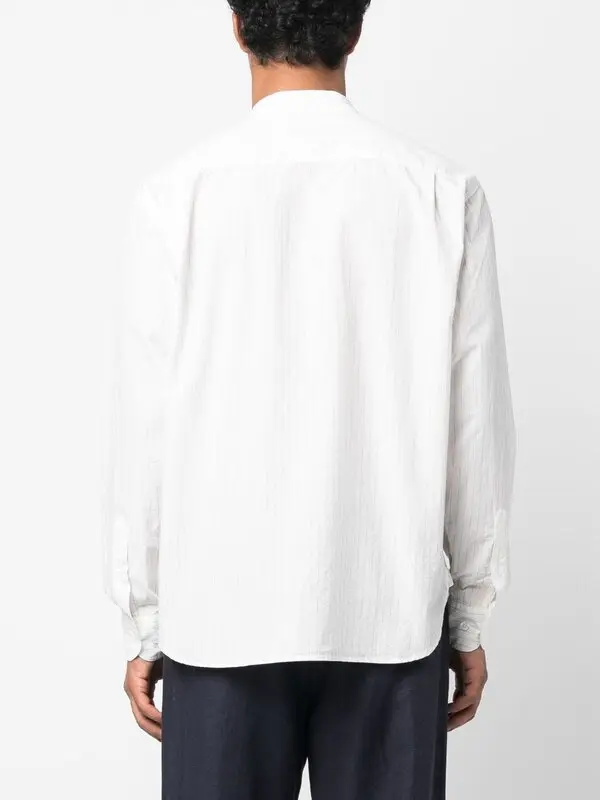 Orlebar Brown Collarless Button-front Shirt