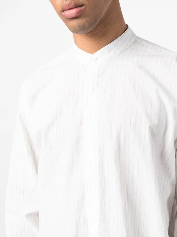 Orlebar Brown Collarless Button-front Shirt
